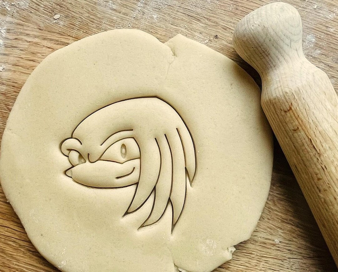 Knuckles Sonic Inspired Cookie Cutter Pastry Biscuit Cutter Icing ...