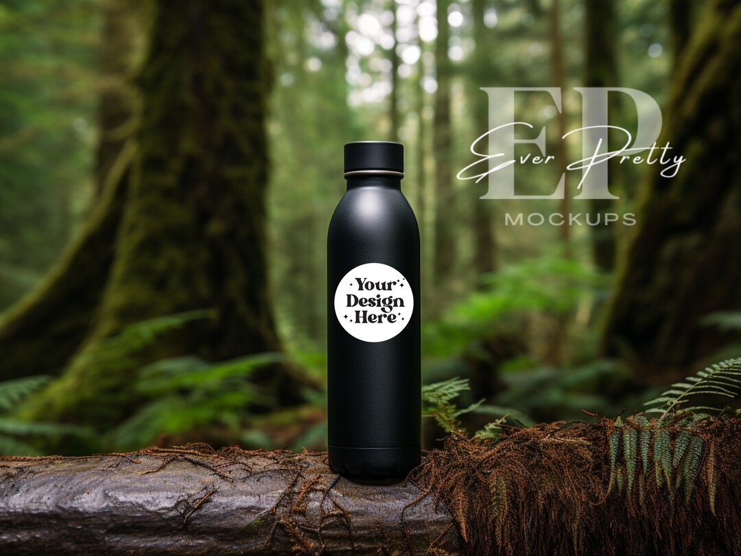 Tumbler Sticker Mockup Water Bottle Sticker Mockup Sticker Mockups ...