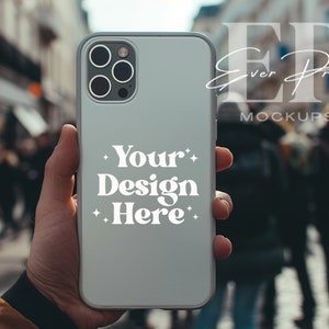 Phone Sticker Mockup Phone Mockup iPhone Case Mockup Sticker Product ...