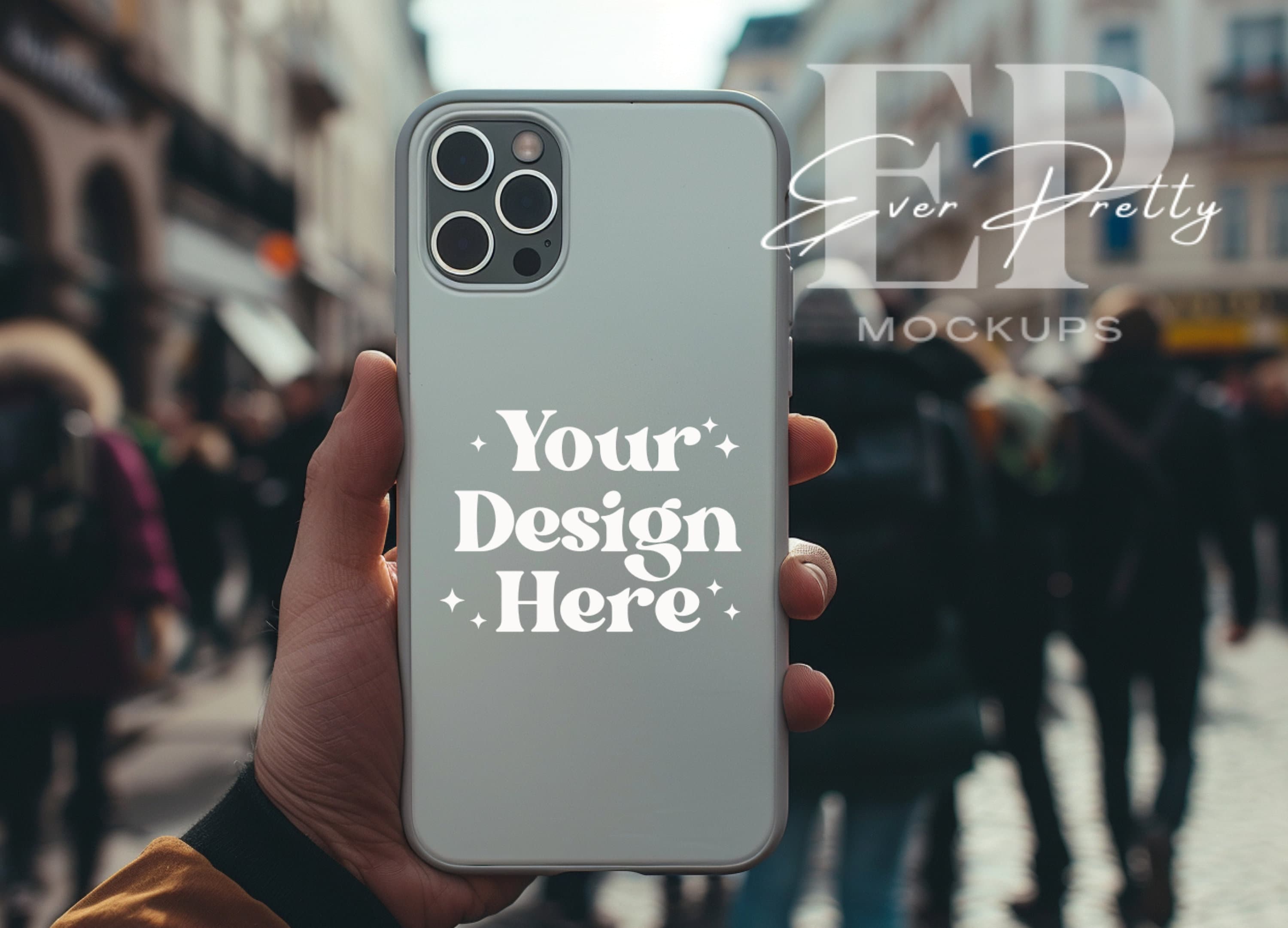 Phone Sticker Mockup Phone Mockup iPhone Case Mockup Sticker Product ...