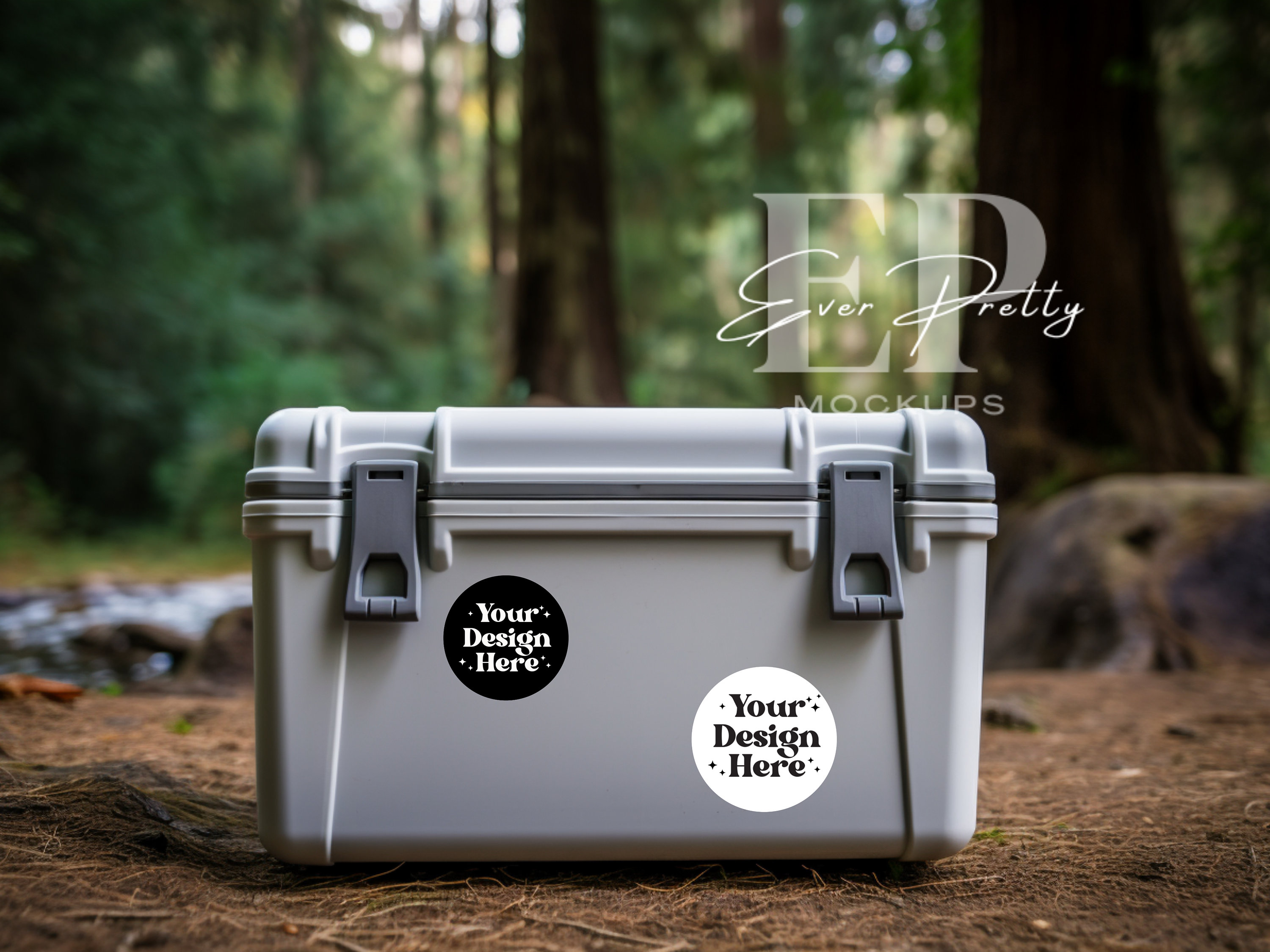 Cooler Sticker Mockup Cooler Mockup Sticker Product Mockup - Etsy