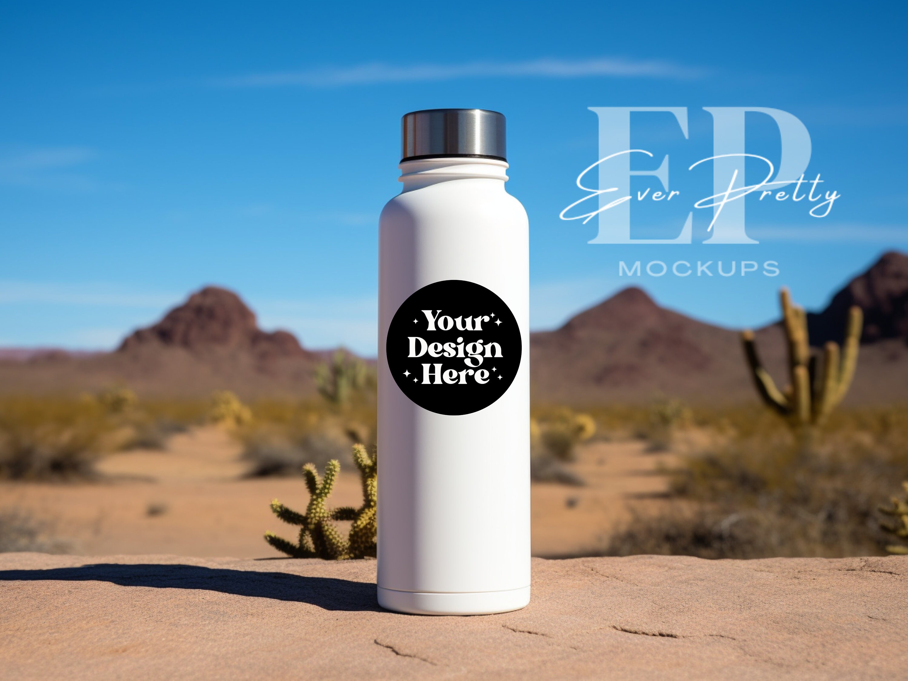 Tumbler Sticker Mockup Water Bottle Sticker Mockup Sticker Mockups ...