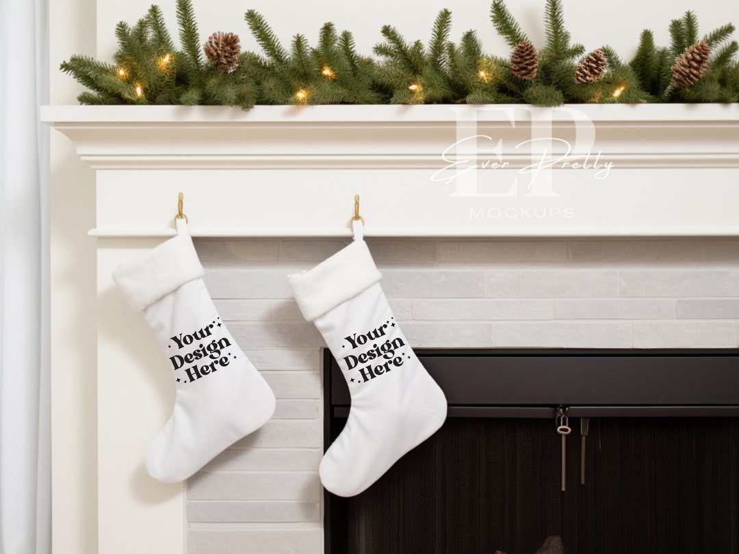 Stocking Mockup Christmas Stocking Mockup Sublimation Stocking Mockup ...