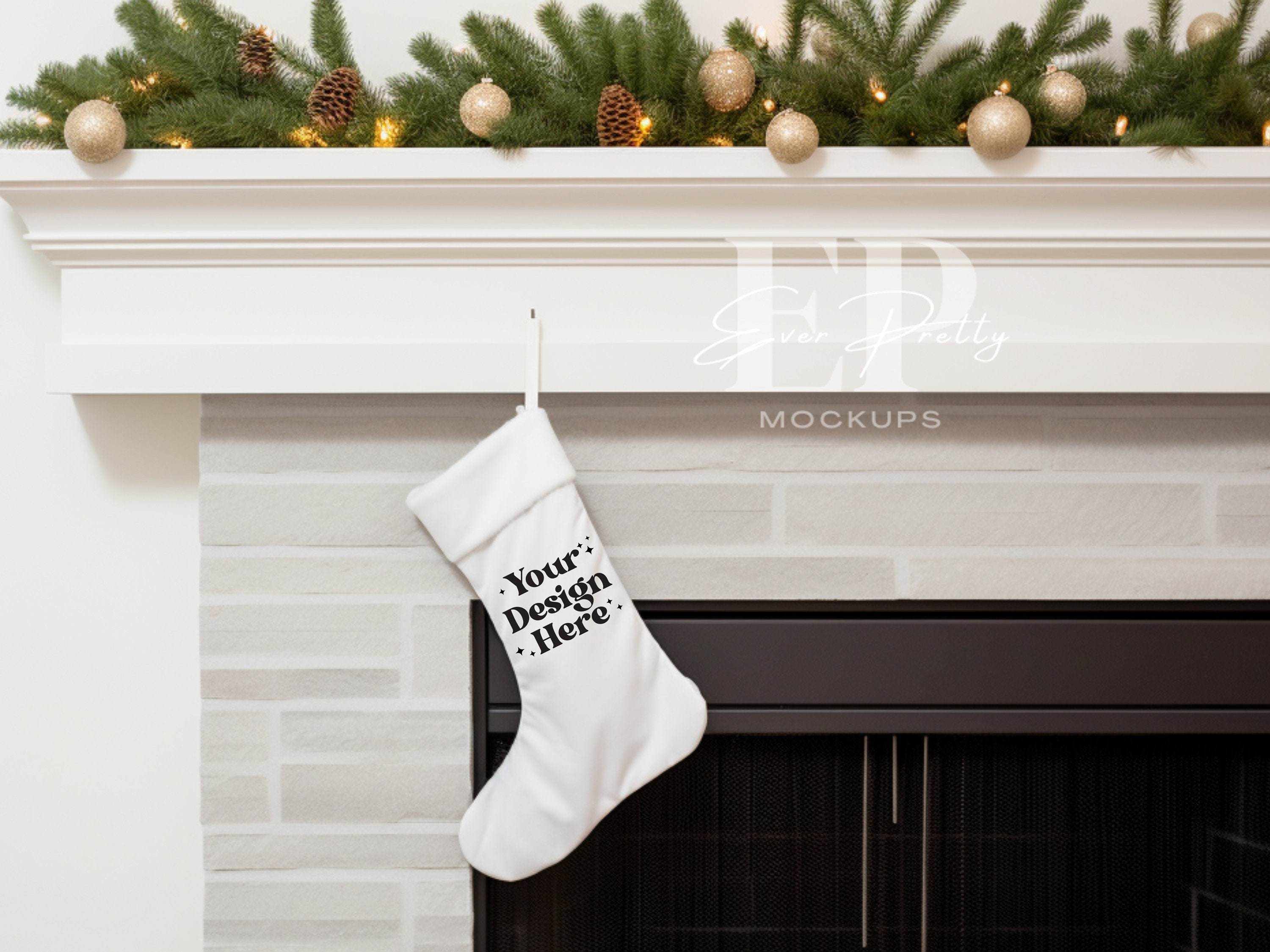 Stocking Mockup Christmas Stocking Mockup Sublimation Stocking Mockup ...