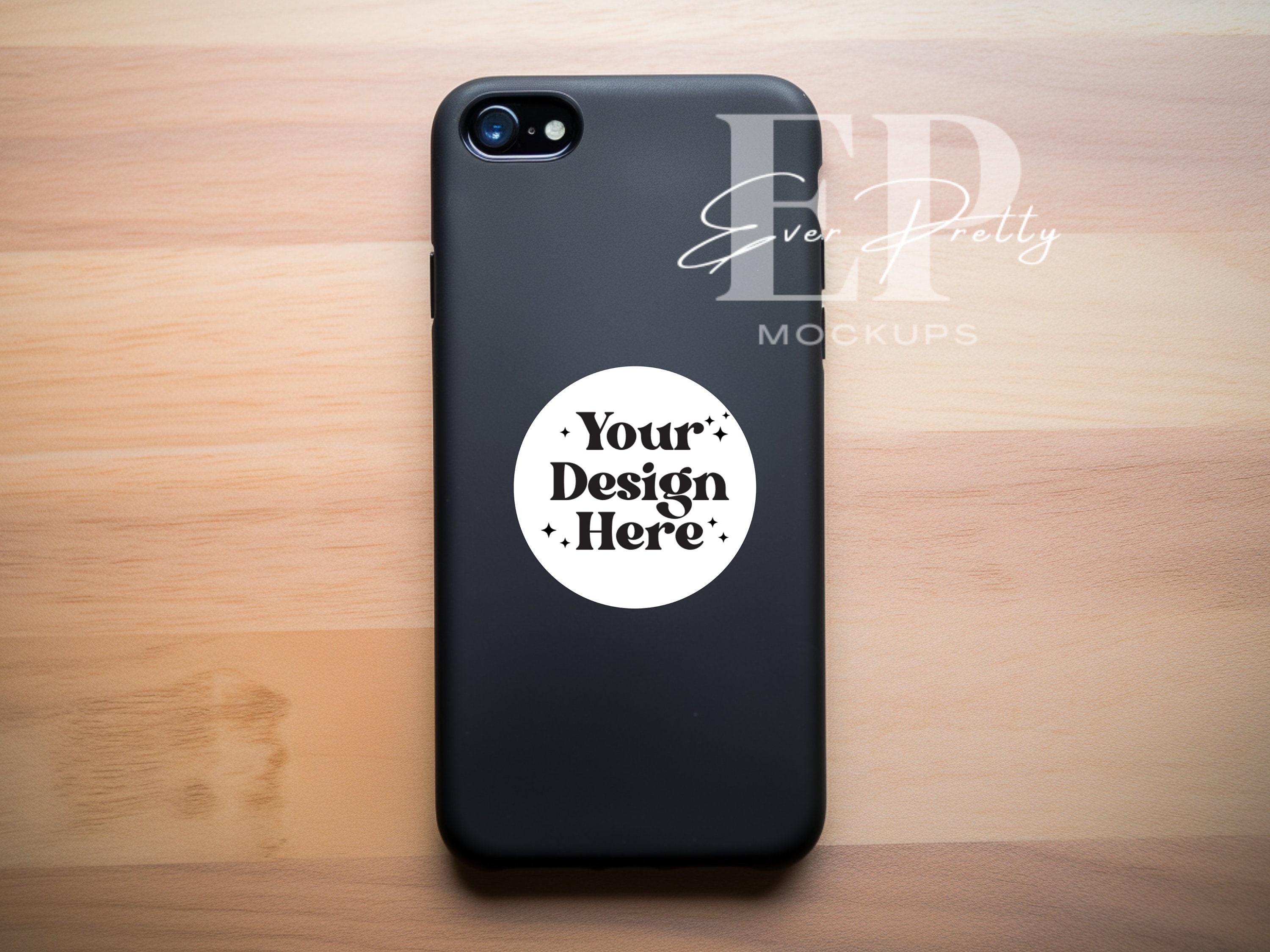 Phone Sticker Mockup Phone Mockup Sticker Product Mockup Stickers ...