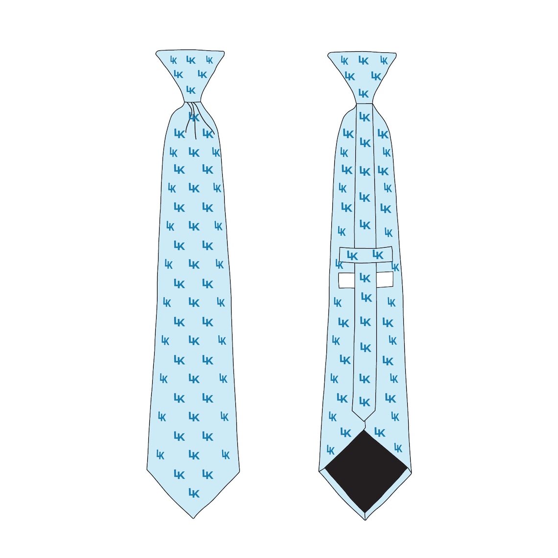 Necktie - Mockup and Template - 2 Angles, 1 Style, Layered, Detailed ...