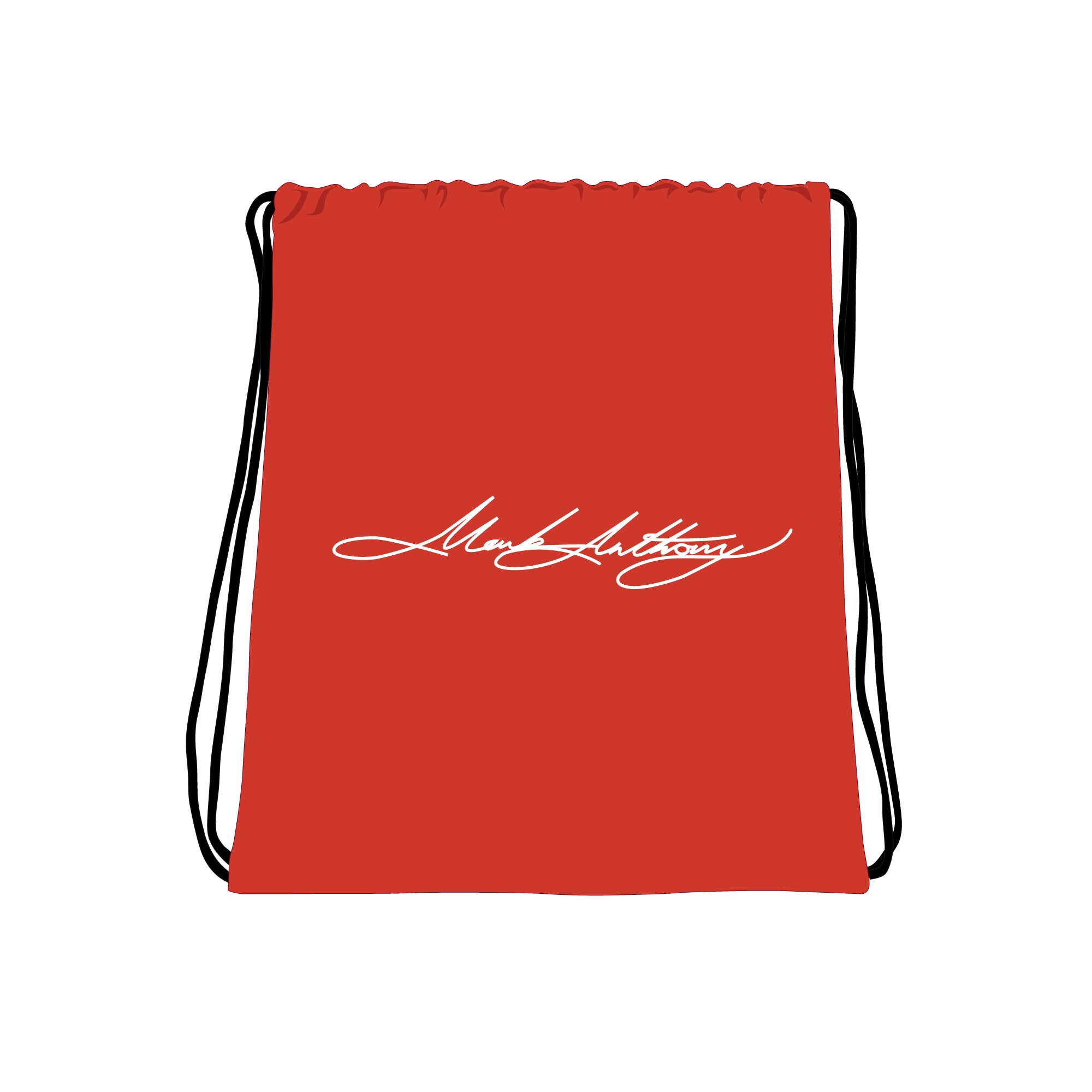 Drawstring Bag - Mockup and Template - 1 Angle, 1 Style, Layered ...