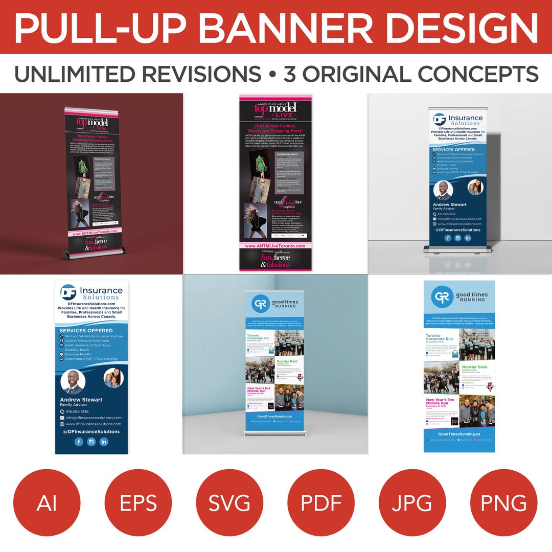 Pull-up Banner Design, Sign Design, Branding, Marketing, Brand Identity ...