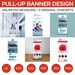 Pull-up Banner Design, Sign Design, Branding, Marketing, Brand Identity ...