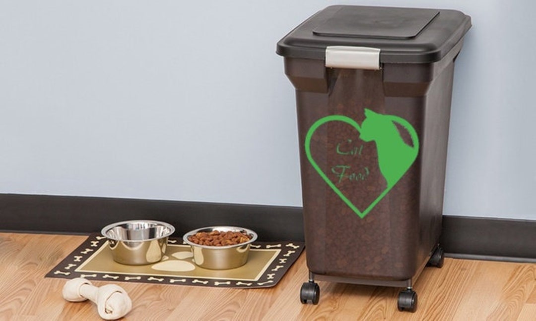 Cat Food Decal - Etsy