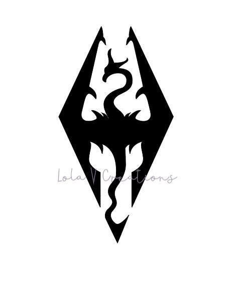 Skyrim Decal - Etsy