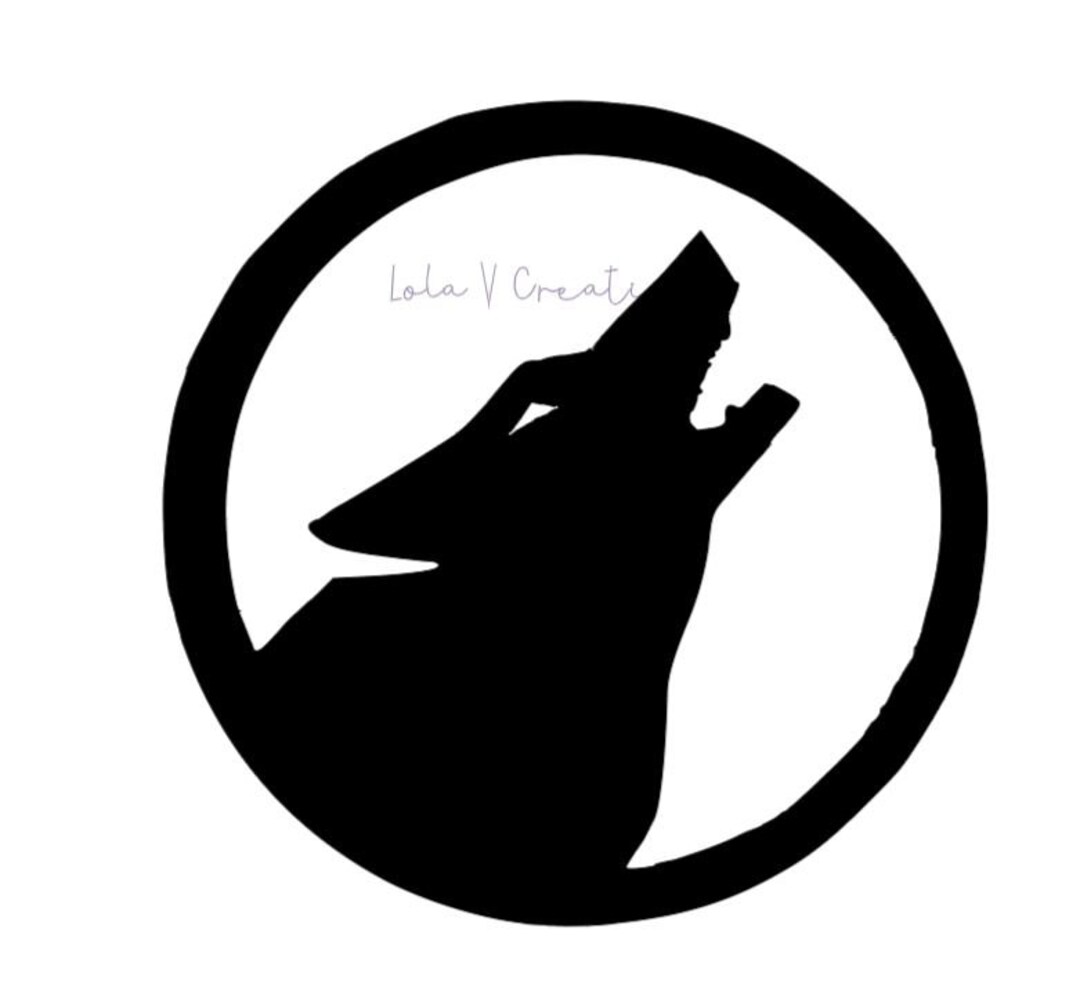 Lone Wolf Emblem Decal - Etsy