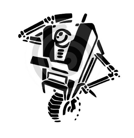 Claptrap Decal - Etsy