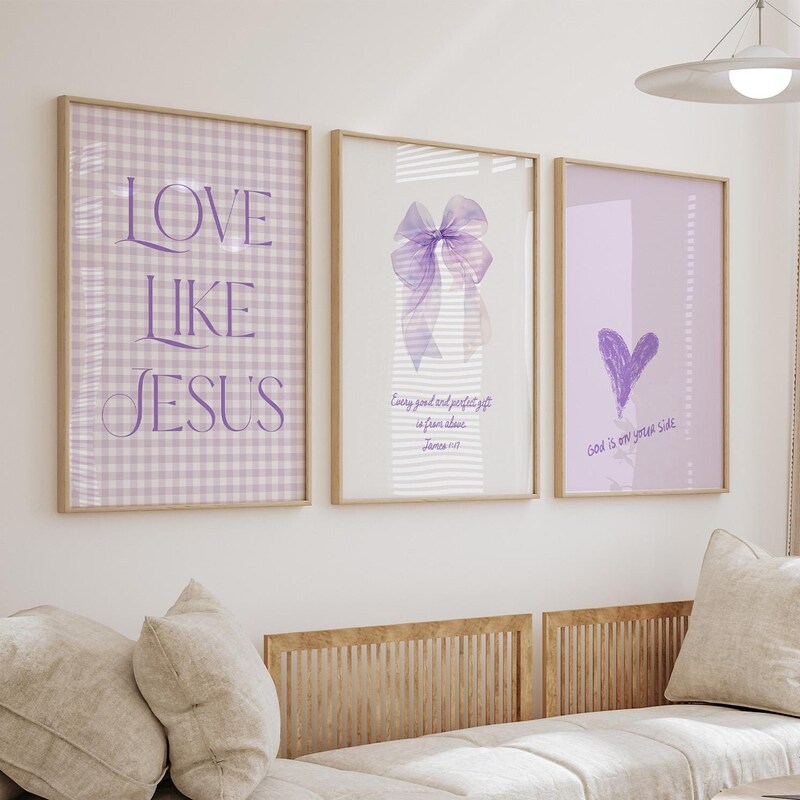 Purple Dorm Decor - Etsy