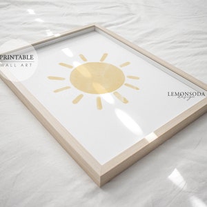 You Are My Sunshine Print Set, Nursery Wall Set of 3 Print, PRINTABLE ...