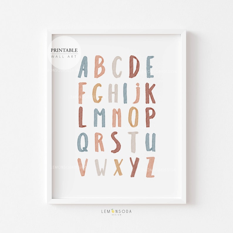 Set of 6 Boho Rainbow Kids Bible Verse Wall Art PRINTABLE - Etsy