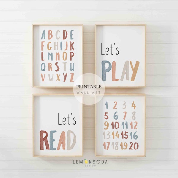 Lets Read Sign - Etsy