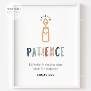 Kids the Fruit of the Spirit Set of 9 Printables Boho Christian Nursery ...