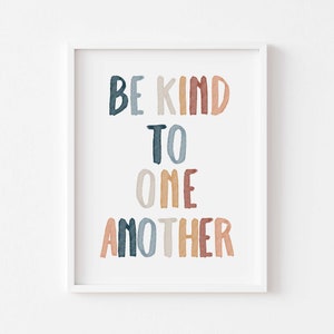 Ephesians 4:32 Be Kind to One Another PRINTABLE Christian Kids Decor ...