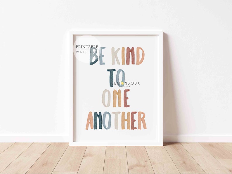Ephesians 4:32 Be Kind to One Another PRINTABLE Christian Kids - Etsy