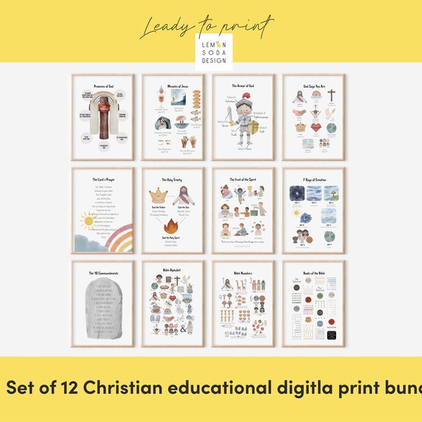 Sunday School Wall Art - Etsy