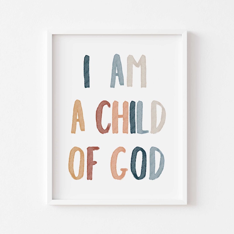 I Am a Child of God - Etsy