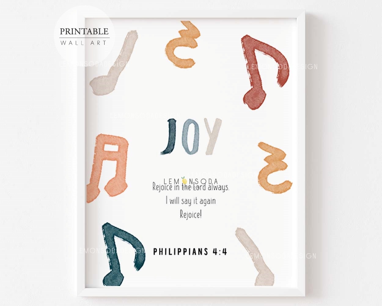 Fruit of the Spirit Printables: Boho Christian Nursery Decor (set of 9 ...