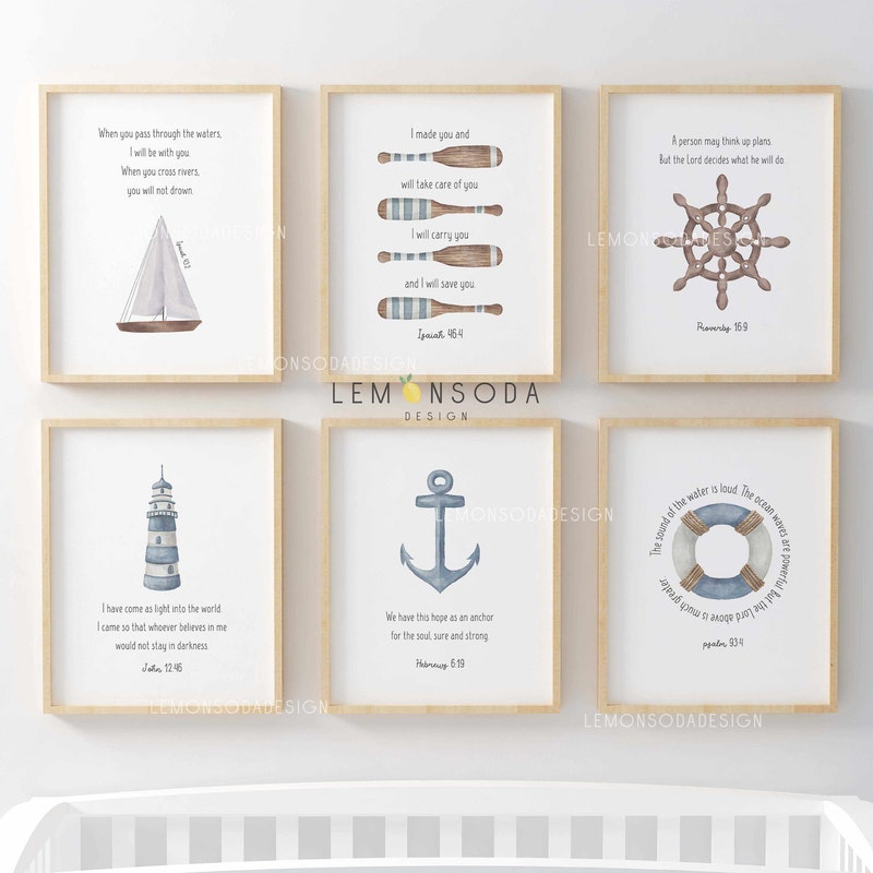 Nautical Kids Decor - Etsy