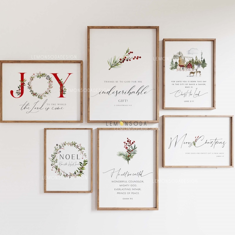 Christmas Scripture - Etsy