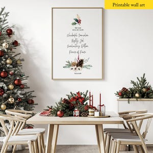 Isiah 9:6, He Shall Be Called, Printable Christmas Wall Art, Christian ...