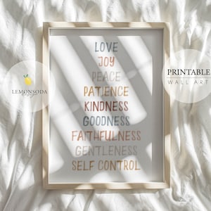 I'm a Child of GOD Printable, Nursery Boho Bible Verse Wall Art, Earthy ...