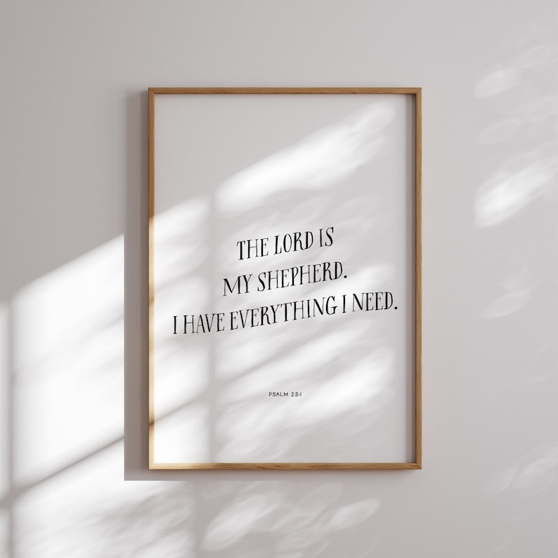 Christian Kids Bible Verse Art Prints: Boho Nursery Decor (set of 6 ...