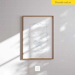 Modern Blue Aesthetic Christian Bible Verse Set of 6 Bundles Blue ...