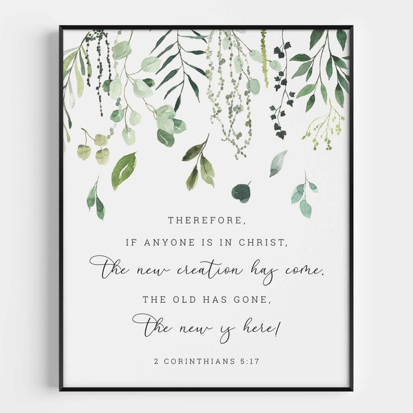2 Corinthians 5 17 - Etsy