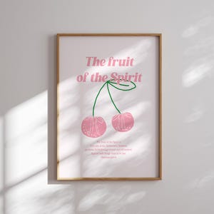 Light Pink Christian Bible Verse Prints: Girly Room Decor (digital ...