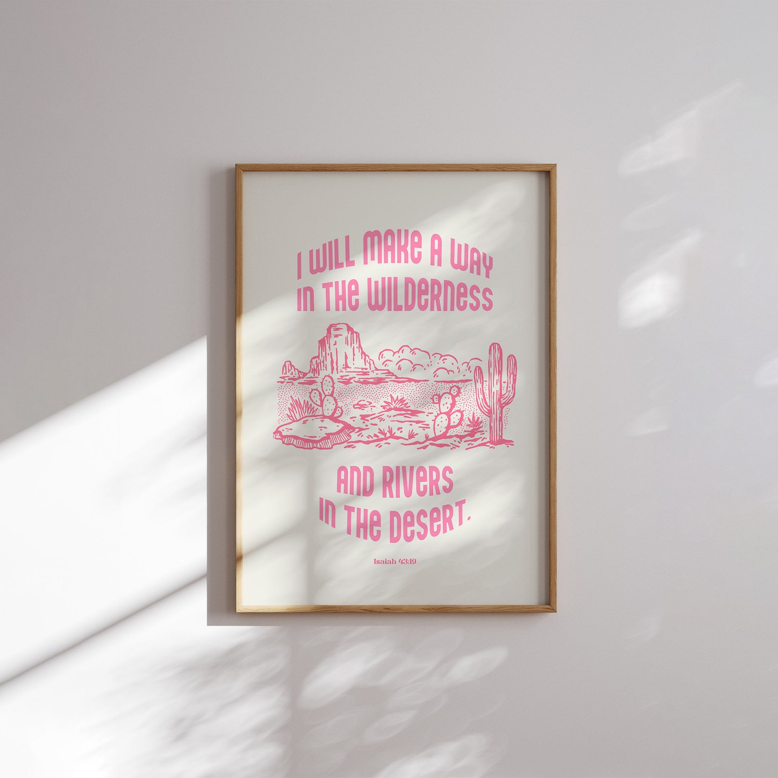 Pink Christian Western Art Prints: Cowgirl Bible Verse Gallery (digital ...