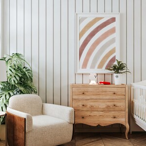 Printable Nursery Boho Rainbow decor Neutral Boho rainbow | Etsy