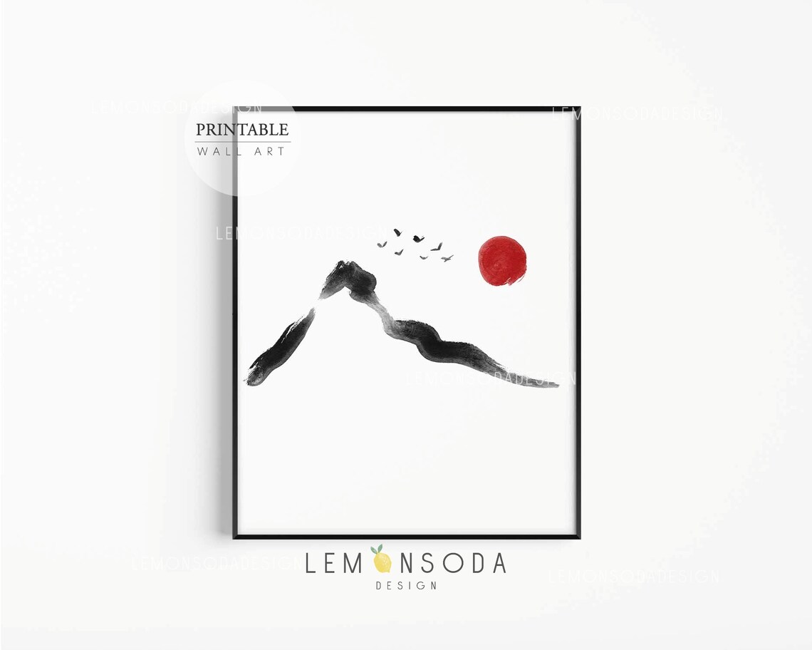 Set of 6 Korean Hanbok Woman Print Line Drawing Art Printable | Etsy