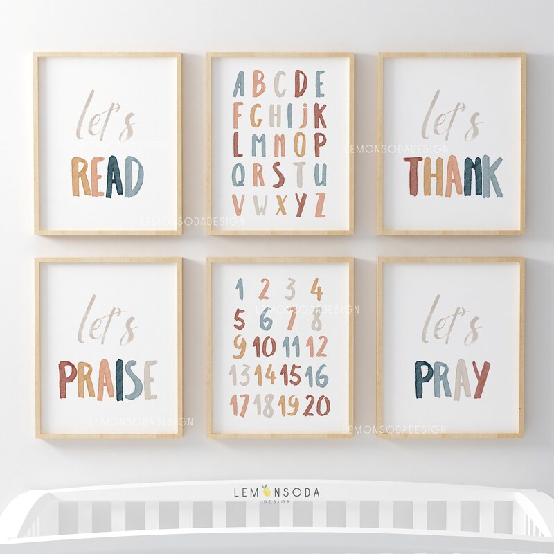 Bible Verse Wall Art - Etsy