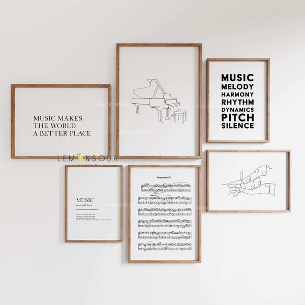 Music Note Poster - Etsy