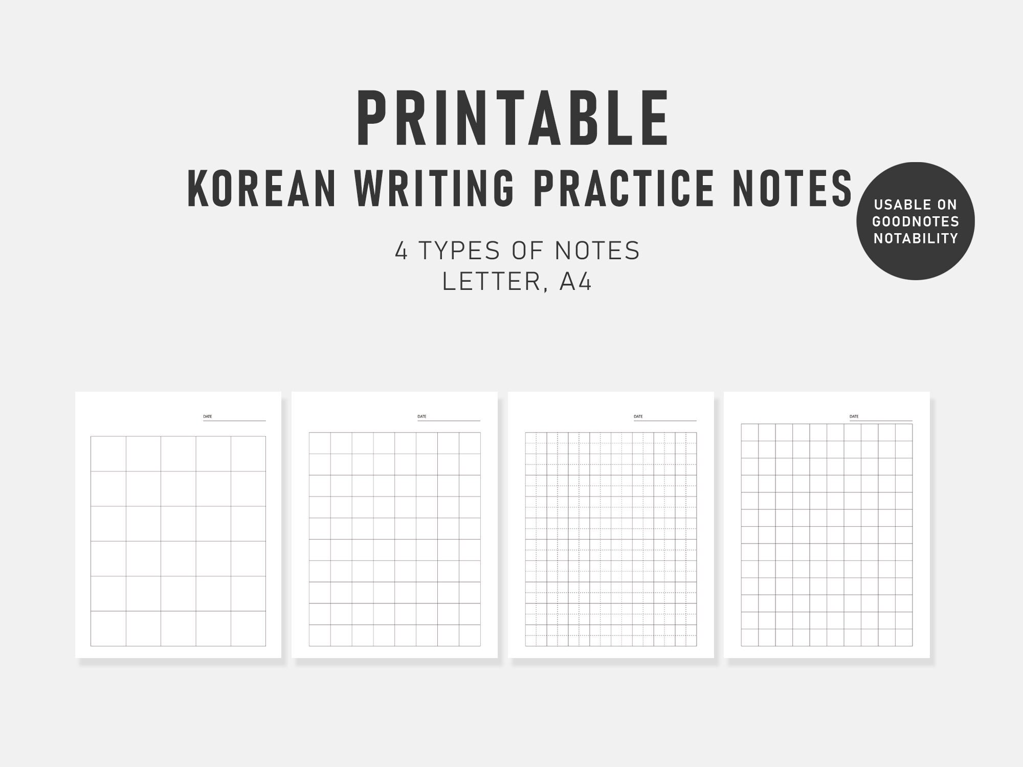 Korean Alphabet Worksheets For Beginners Printable Pdf Miss Elly Korean 
