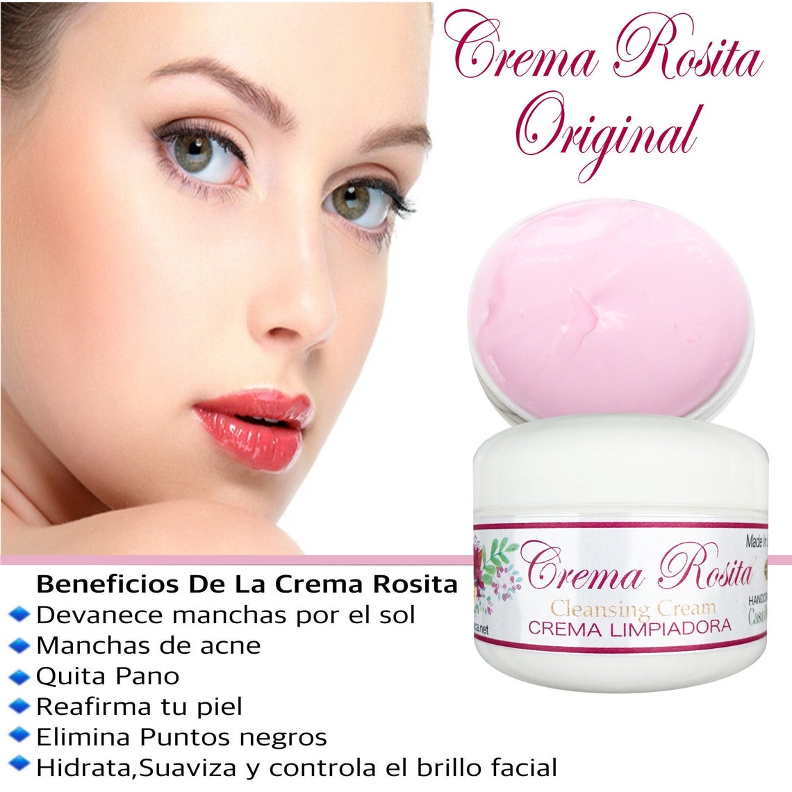 CREMA ROSITA La Original 100% Skin Care | Etsy
