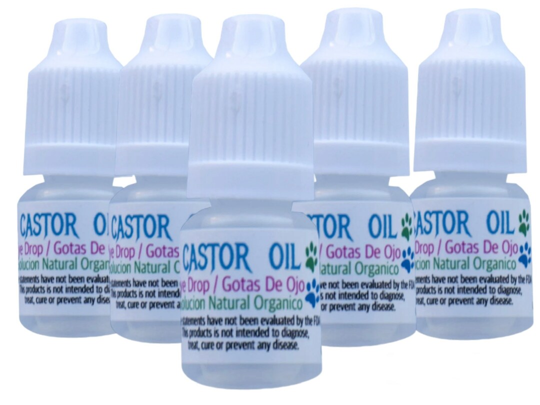 5pcs Castor Oil Pet Formula Eye Drops Gotas De Ojos Casa - Etsy
