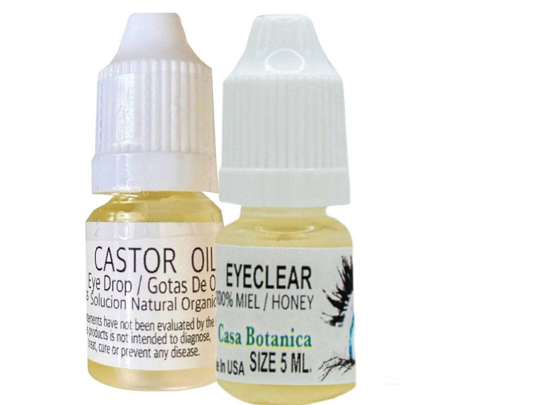 Eye Clear/ Castor Oil Eye Drops-gotas De Ojo Combo - Etsy UK