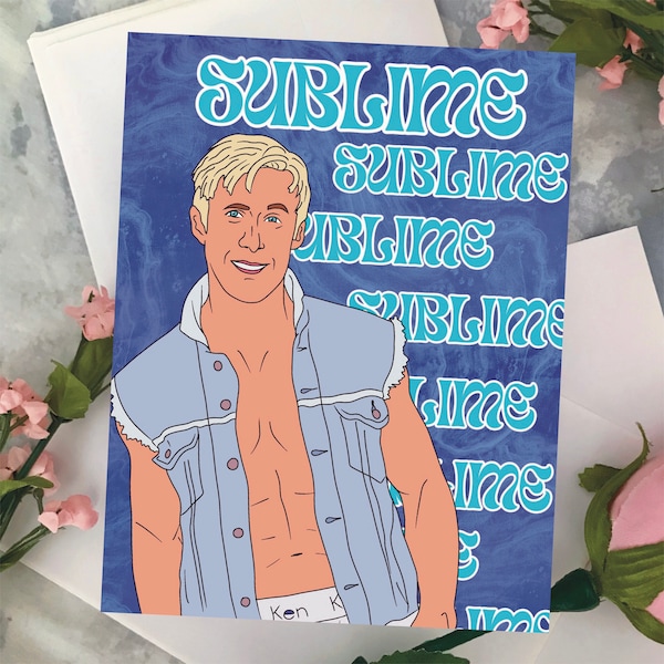 Funny Ken Sublime - Etsy