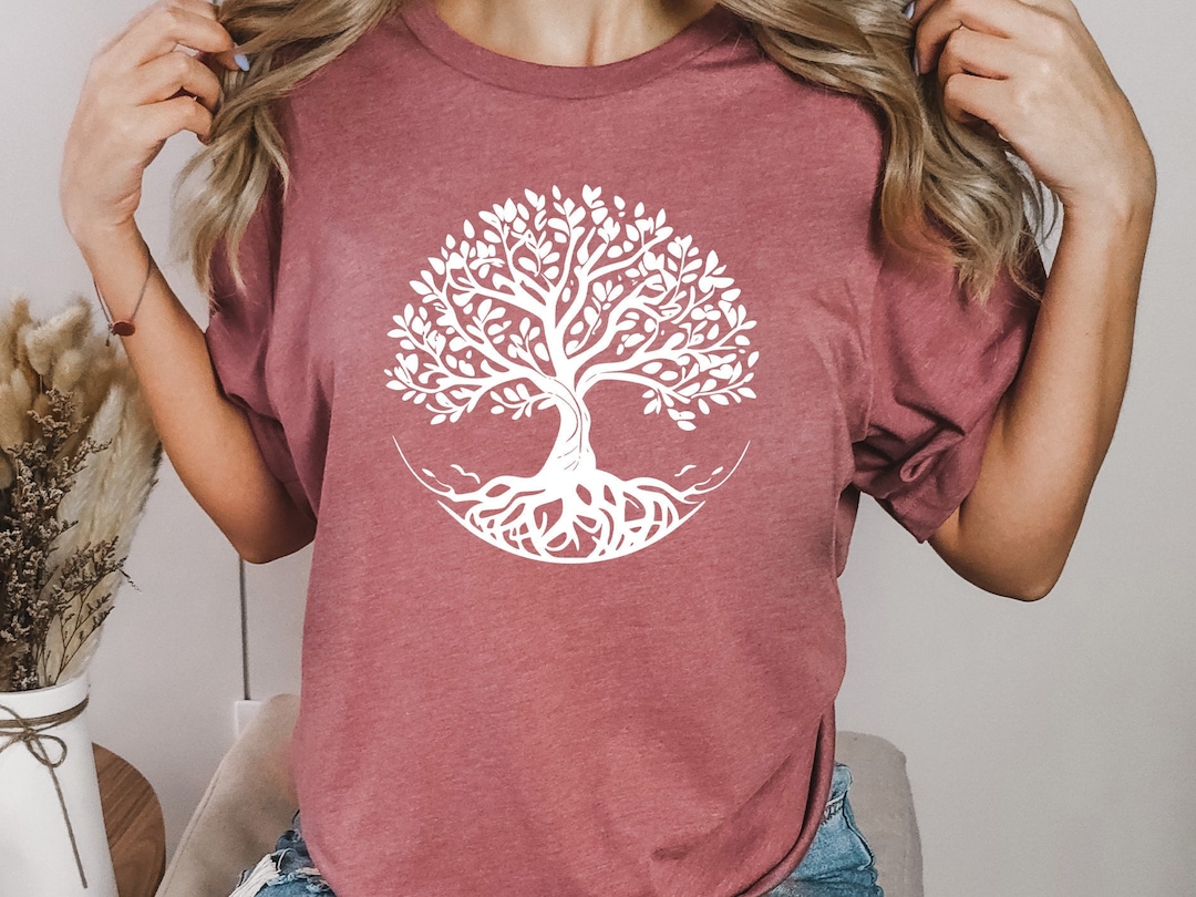 Tree of Life Shirt, Tree Shirt, Gnarled Tree T-shirt, Nature Lover ...