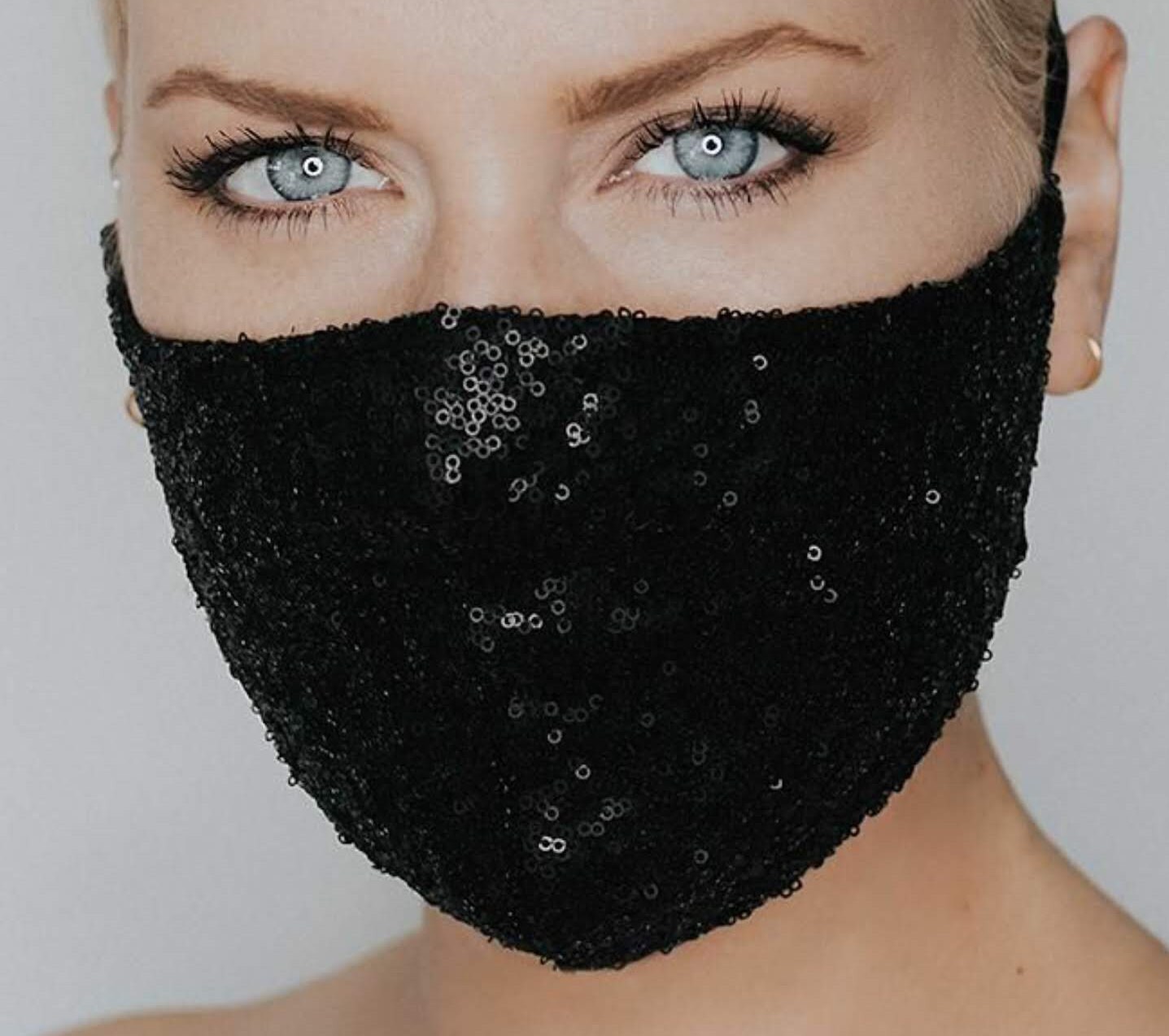 Sequin Glitter Mask Sparkly Bling Fashion Face Handmade Mask Lavable ...