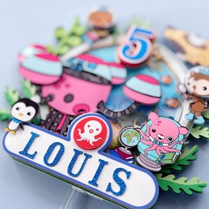 Octonauts Cake Topper, Octonauts Party, Octonauts Birthday - Etsy New ...