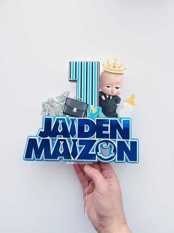Boss Baby Cake Topper | Etsy