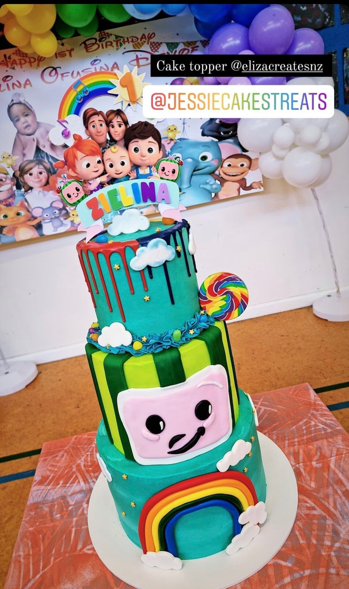 Cocomelon Cake Topper Cocomelon Party Cocomelon Birthday | Etsy